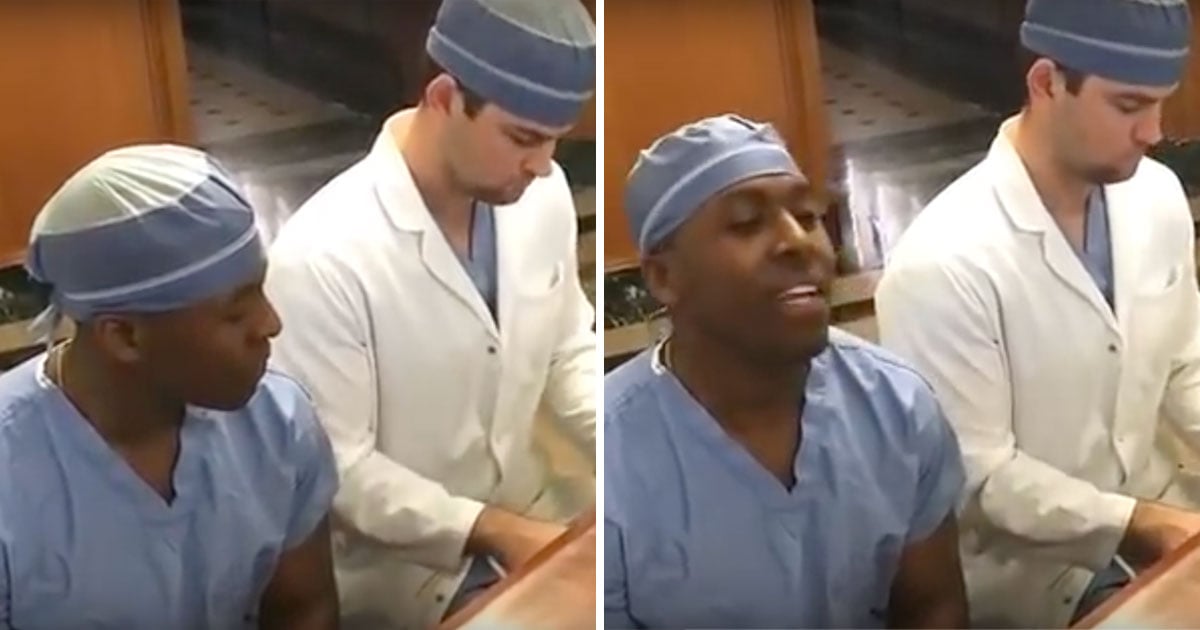 2 Talented Doctors Serenade Patients With Uplifting Performance | MetaSpoon