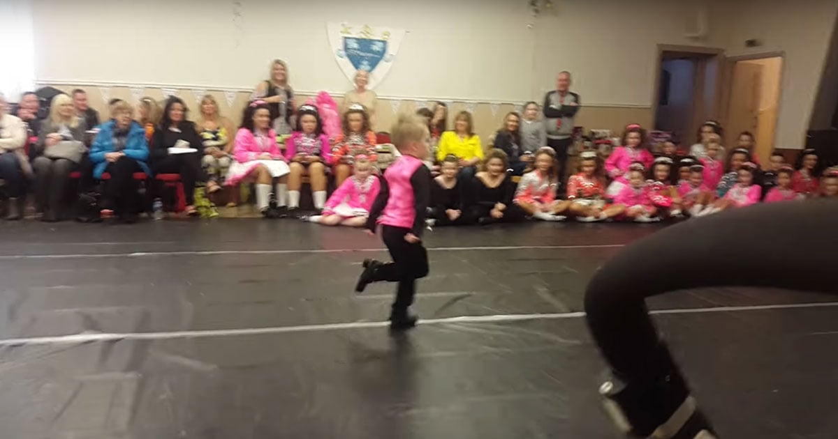 4-Year-Old Boy Performs Irish Dance | MetaSpoon